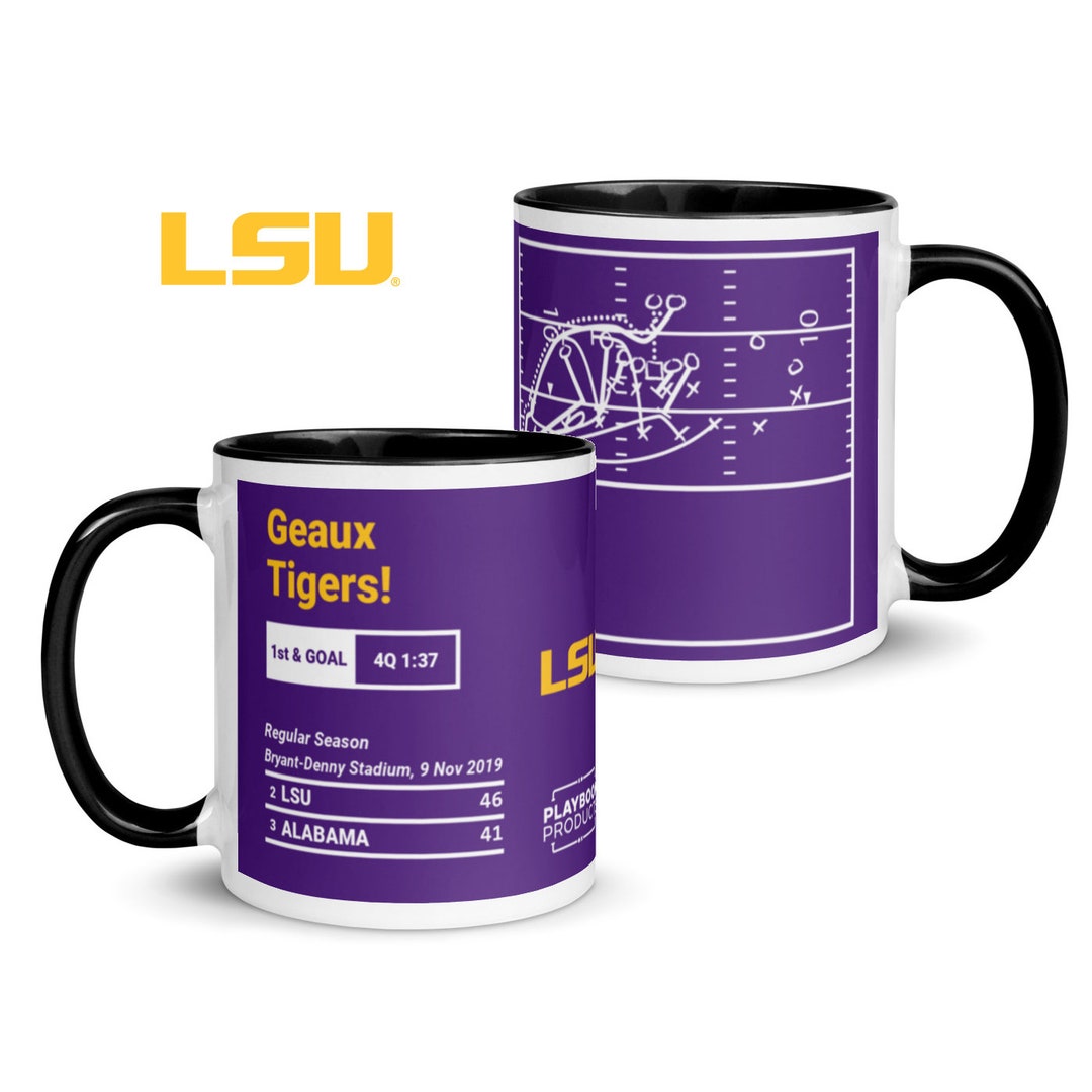 Greatest LSU Football Plays Mug: Geaux Tigers 2019 - Etsy