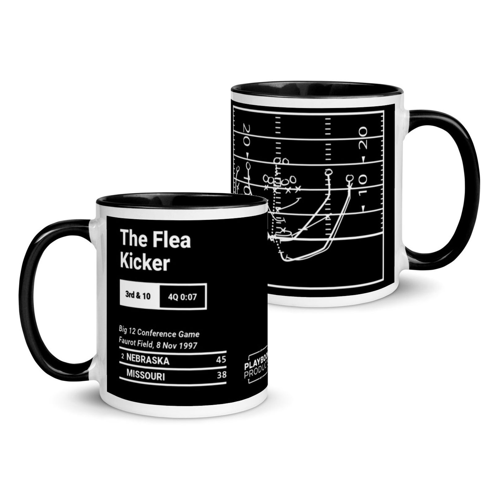 Greatest Nebraska Football Plays Mug: the Flea Kicker 1997 - Etsy