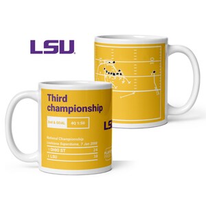Greatest LSU Football Plays Mug: Third Championship (2008) - Etsy