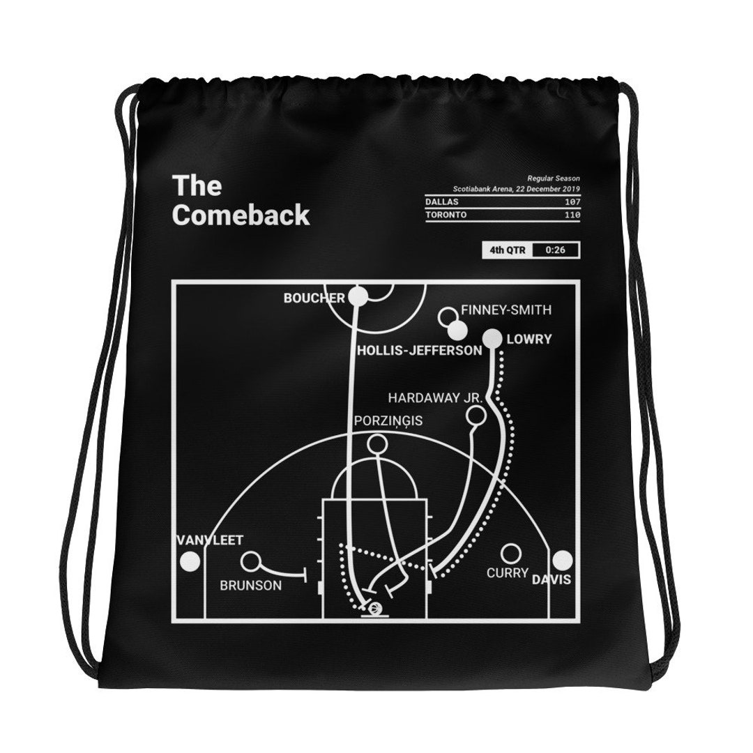 Greatest Raptors Plays Drawstring Bag: the Comeback (2019) - Etsy