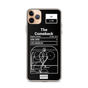 Greatest Sharks Plays Iphone case: the Comeback (2011) - Etsy