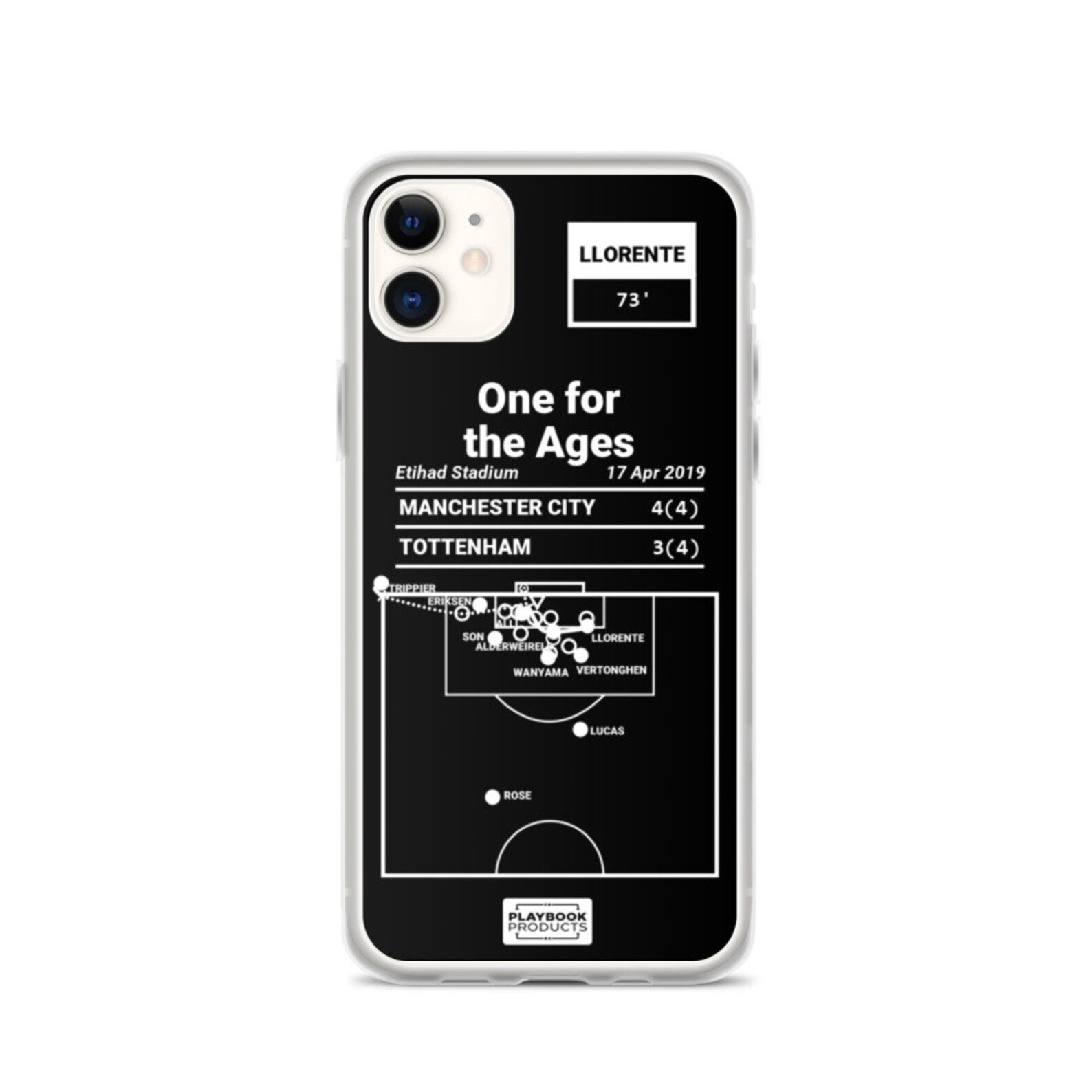 Greatest Tottenham Hotspur Plays iPhone Case: One for the Ages (2019 ...