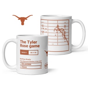 Greatest Texas Football Plays Mug: the Tyler Rose Game (1977) - Etsy