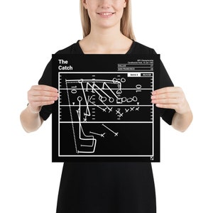 Greatest 49ers Plays Poster: the Catch (1982) - Etsy