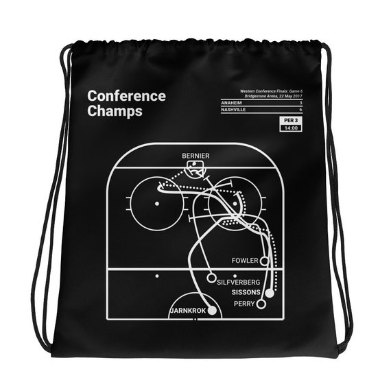 Greatest Predators Plays Drawstring Bag: Conference Champs | Etsy