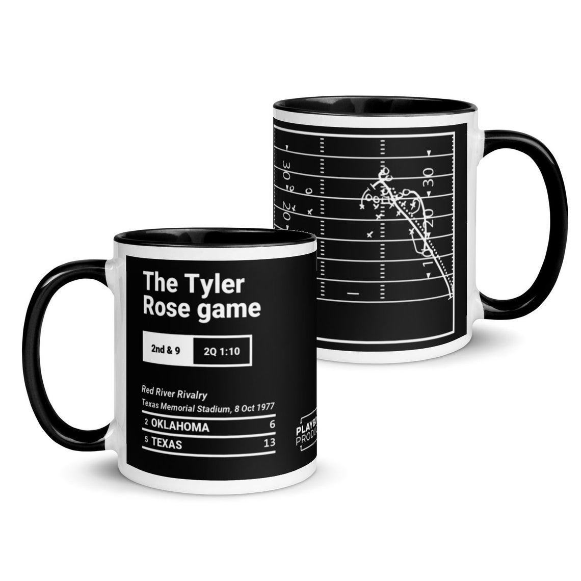 Greatest Texas Football Plays Mug: the Tyler Rose Game (1977) - Etsy
