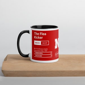 Greatest Nebraska Football Plays Mug: the Flea Kicker (1997) - Etsy