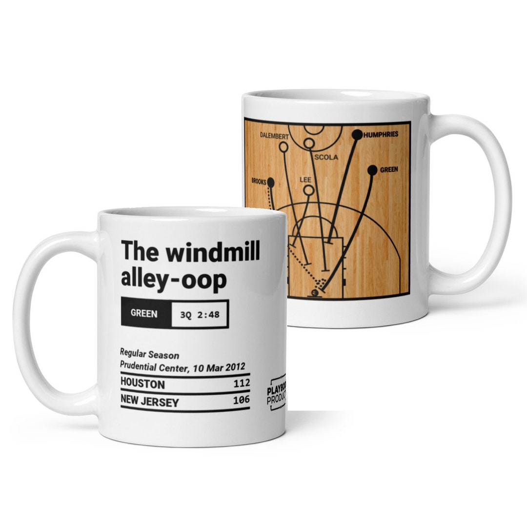 Greatest Nets Plays Mug: the Windmill Alley-oop 2012 - Etsy