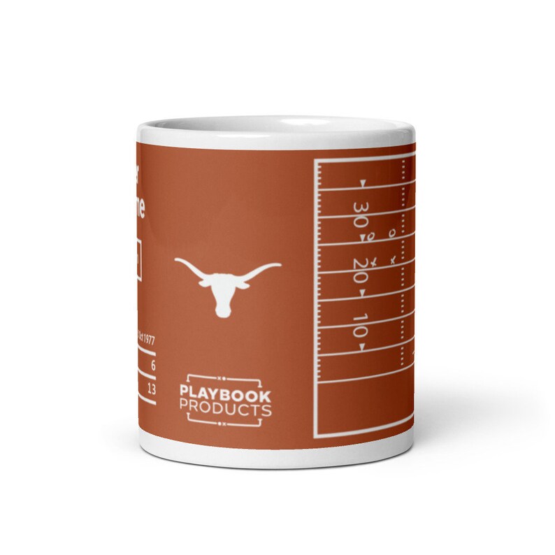 Greatest Texas Football Plays Mug: the Tyler Rose Game (1977) - Etsy