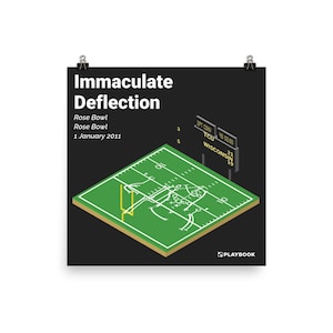 Greatest TCU Football Plays Poster: Immaculate Deflection (2011) - Etsy