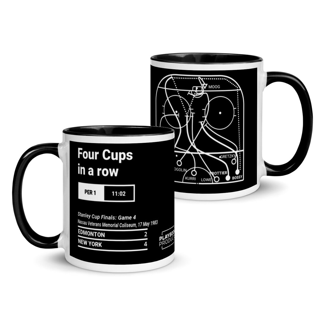 Greatest Islanders Plays Mug: Four Cups in a Row (1983) - Etsy