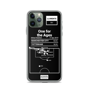 Greatest Tottenham Hotspur Plays iPhone Case: One for the Ages (2019 ...