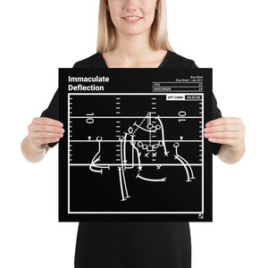 Greatest TCU Football Plays Poster: Immaculate Deflection (2011) - Etsy