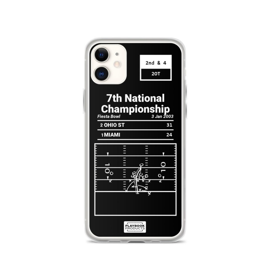 Greatest Ohio State Football Plays Iphone case: 7th National ...