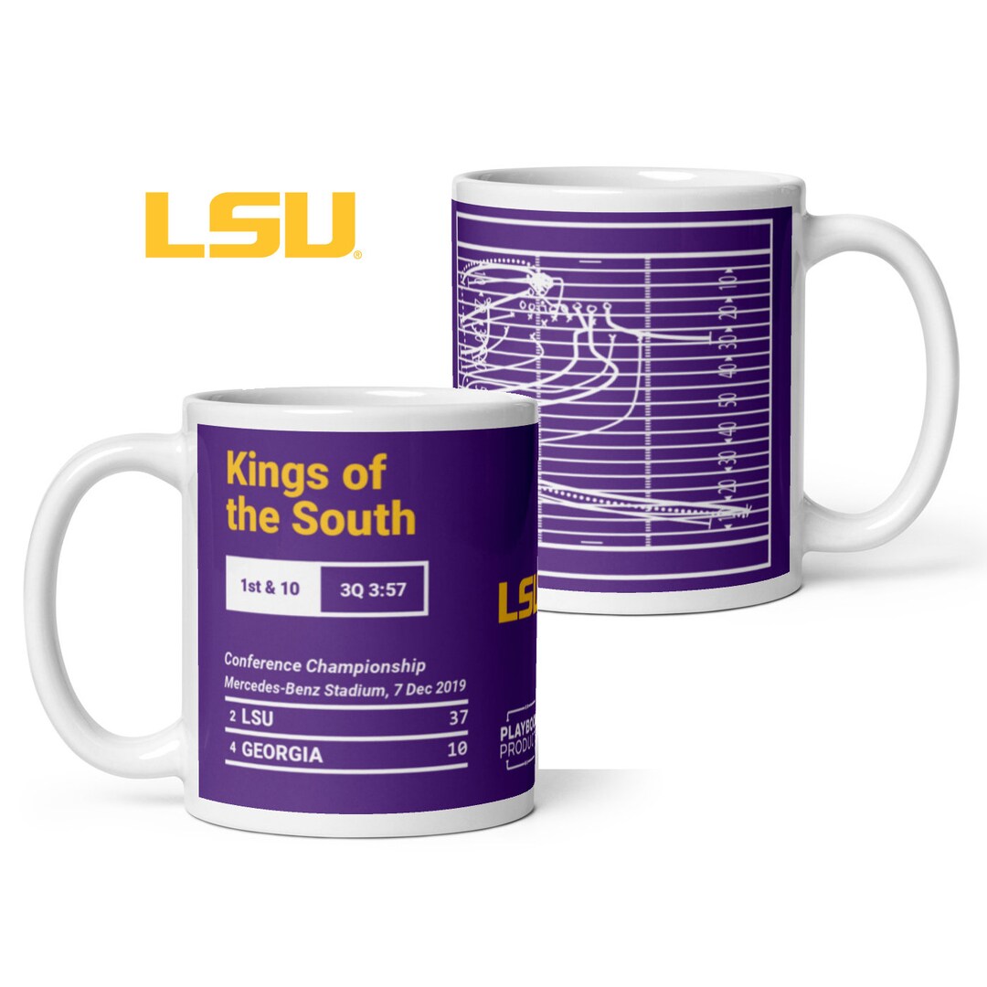 Greatest LSU Football Plays Mug: Kings of the South (2019) - Etsy