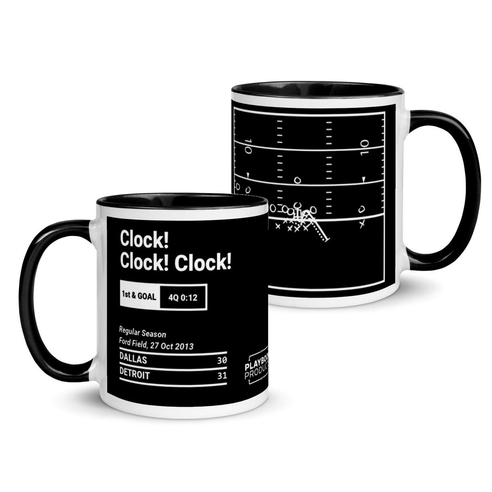 Greatest Lions Plays Mug: clock Clock Clock - Etsy