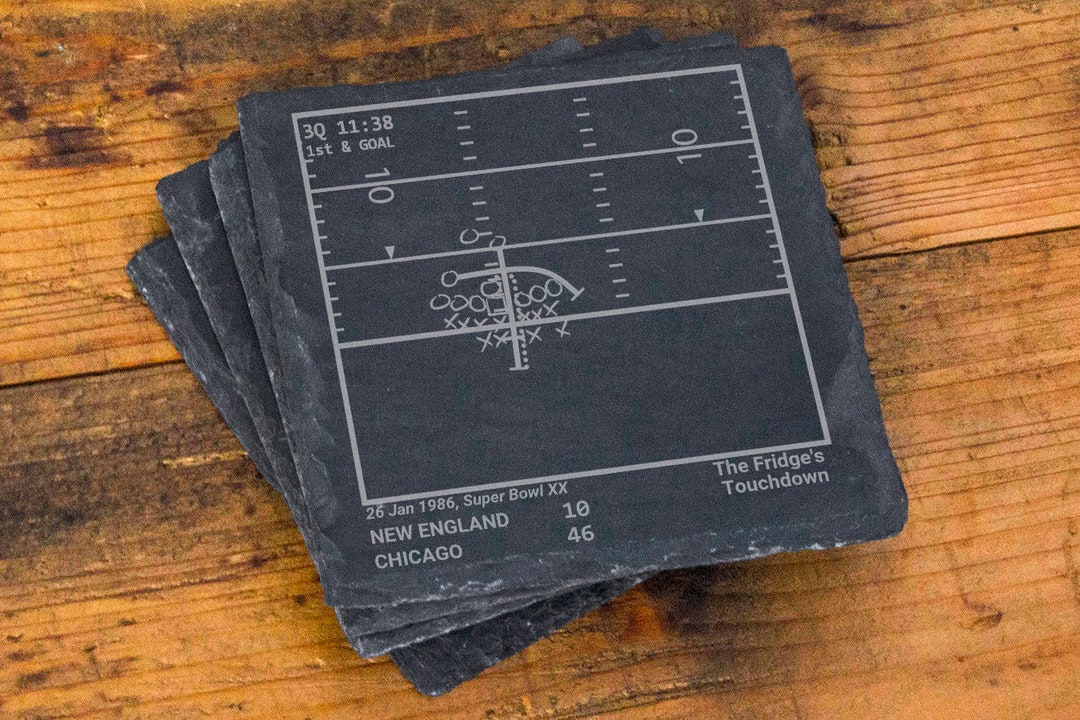 Greatest Bears Plays: Slate Coasters (set of 4) - Etsy