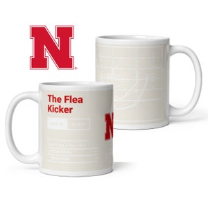 Greatest Nebraska Football Plays Mug: the Flea Kicker (1997) - Etsy