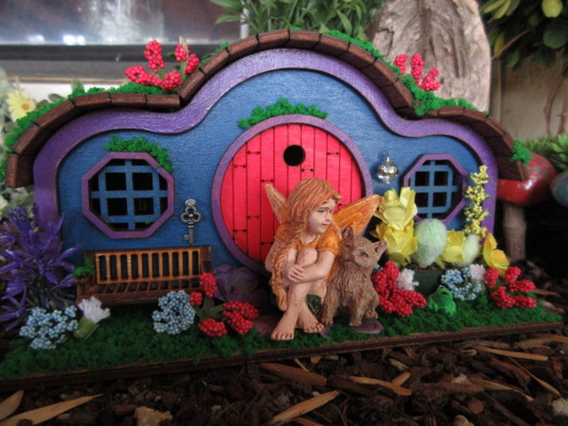 Miniature Garden Hobbit House Cottage Fairy Garden Decor - Etsy