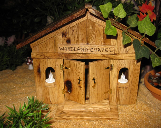 Fairy Garden Woodland Chapel - Etsy