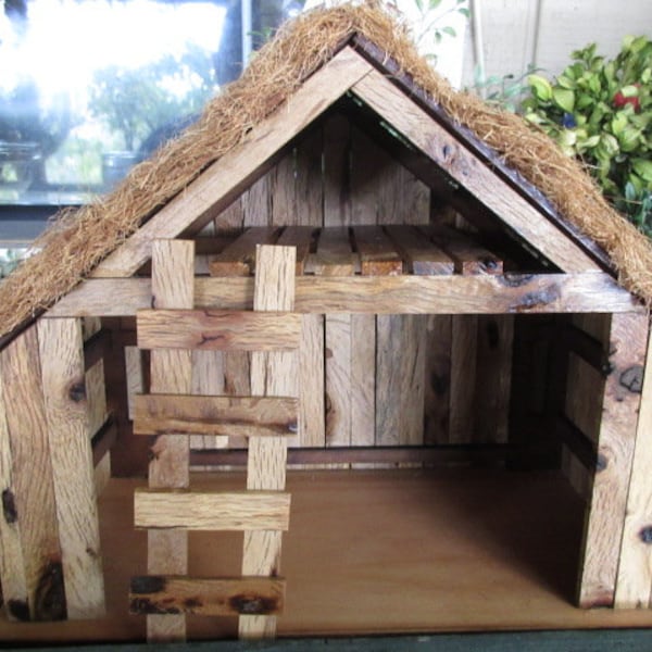 Nativity Stable - Etsy