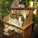 Miniature Old World Mapmaker's Desk Unadorned OOAK Fairy Garden Decor ...