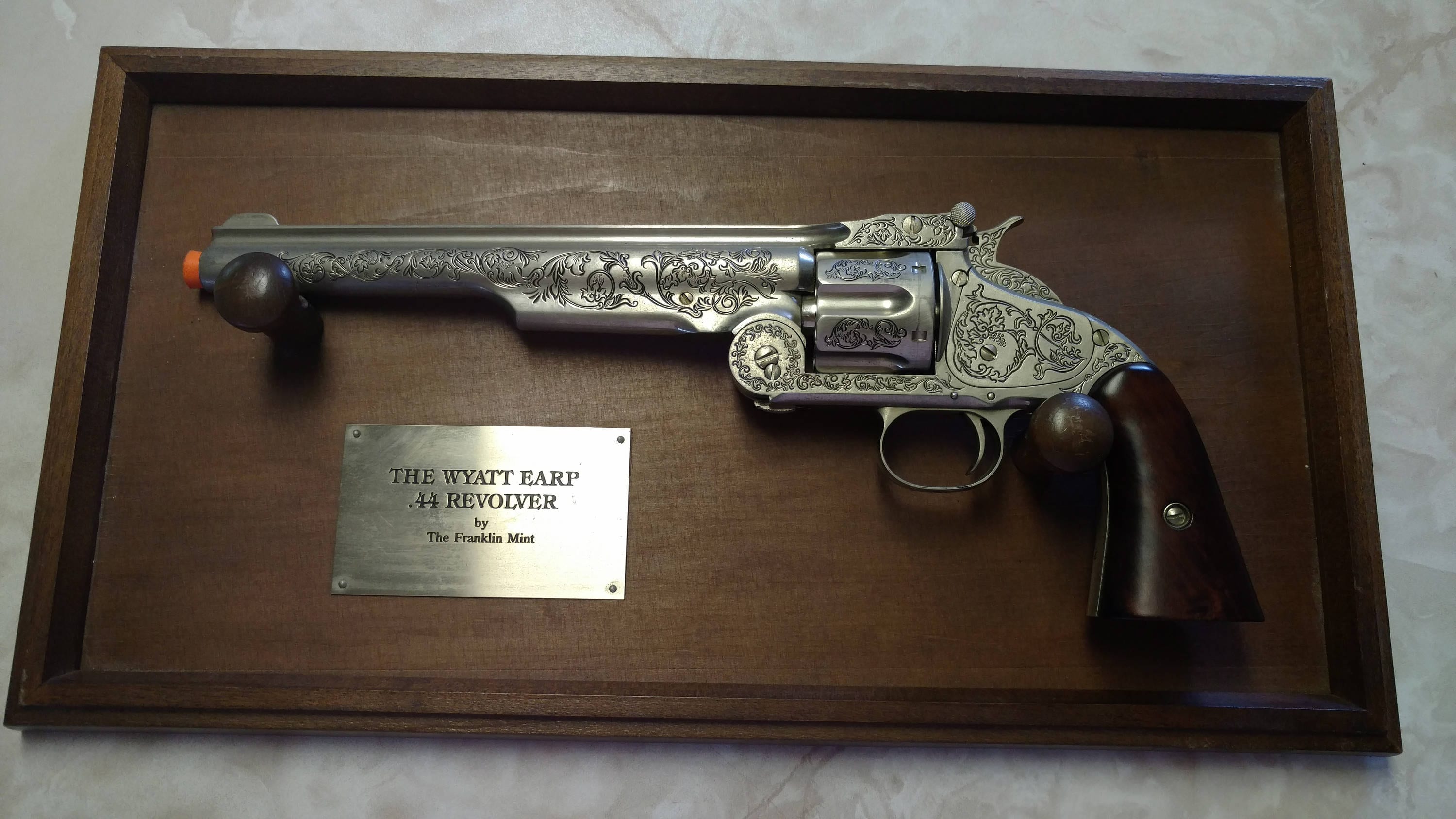 Wyatt Earp .44 Revolver, by the Franklin Mint - Etsy Wyatt Earp .44 Revolver, by the Franklin Mint - Etsy
