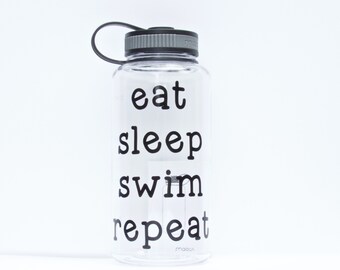 Swimming Water Bottle | Etsy