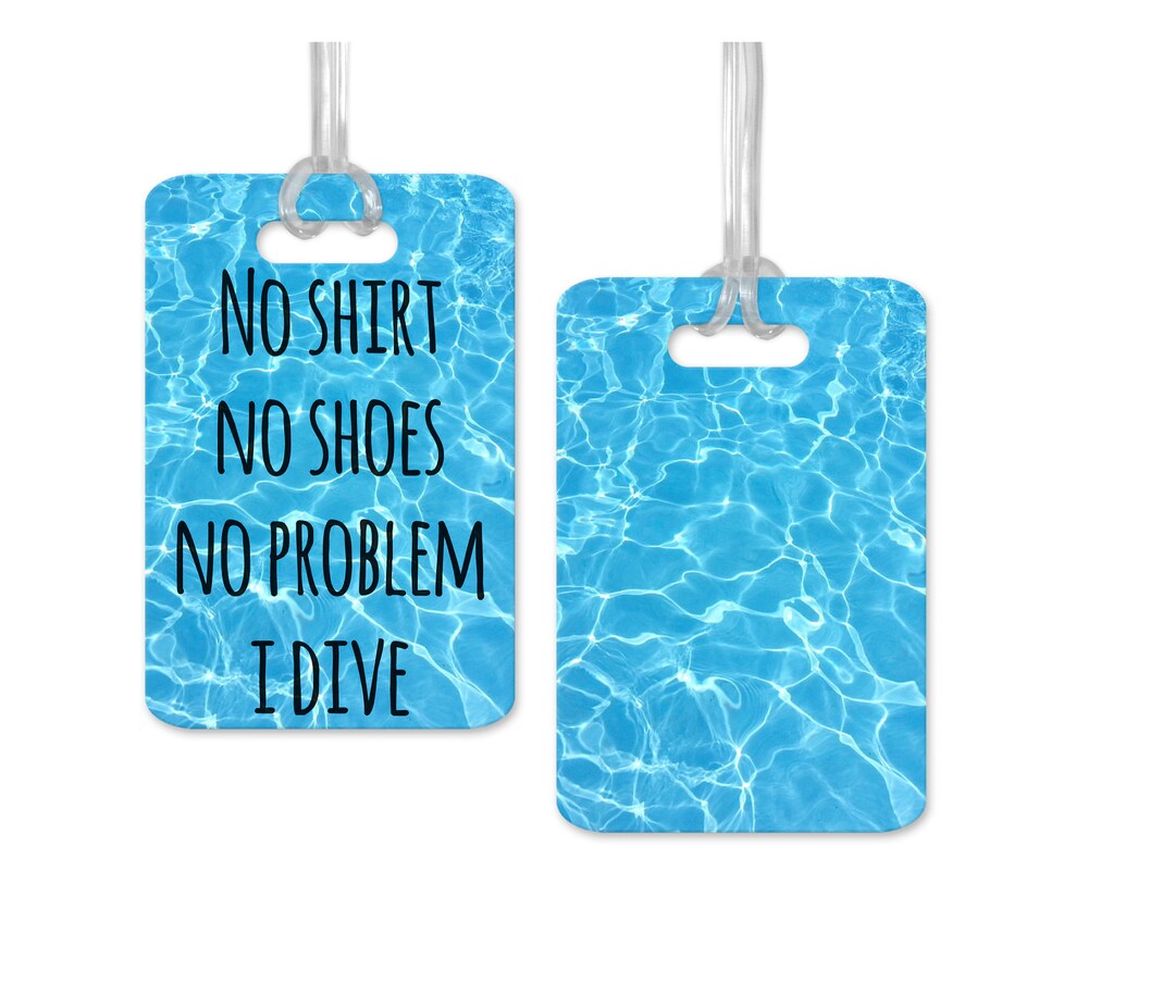 Diving Bag Tag, Personalized Gift, Dive Team, Diver Gifts, Diving Gifts ...