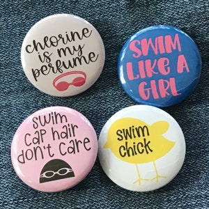 Swimmer Pins, Swimmer Magnets, Swimming Gifts, Swim Pin, Swim Gift ...