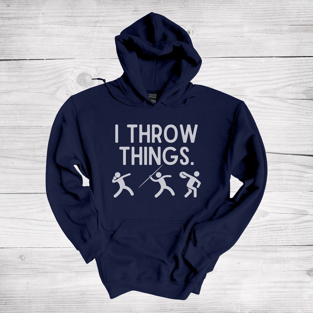 Thrower Hoodie, Track and Field Sweatshirt, Javelin Throw Hoodie, Shot ...