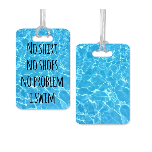 Swim Bag Tags - Etsy