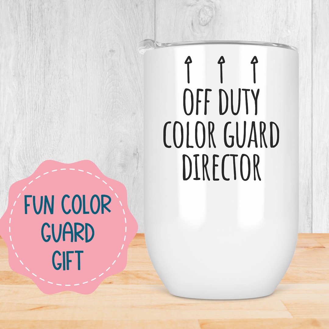Color Guard Coach Gift, Colorguard Director Tumbler, Drill Team Coach ...
