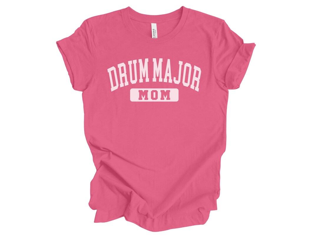 Drum Major Mom Tshirt, Marching Band Mom Drum Major Shirt, Band Parent ...