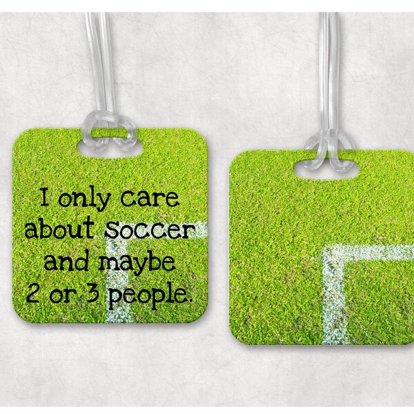 Soccer Bag Tags - Etsy