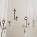 Indoor Antique Skeleton Key Beaded Wind Chime - Etsy