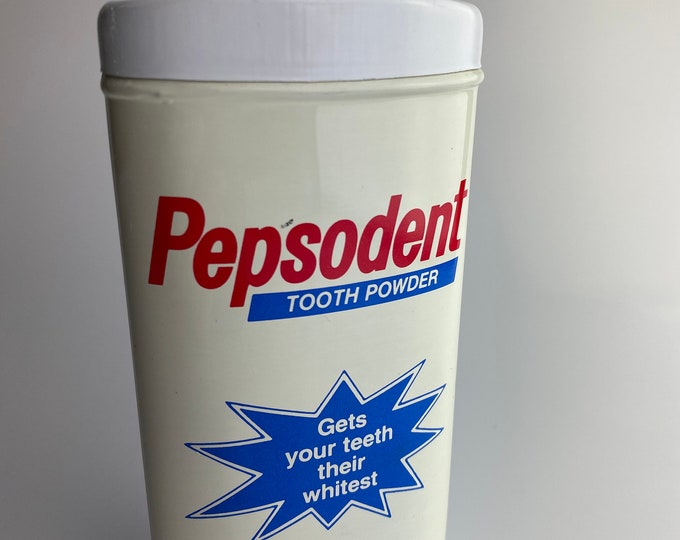 Vintage Pepsodent Tooth Powder Tin - Etsy