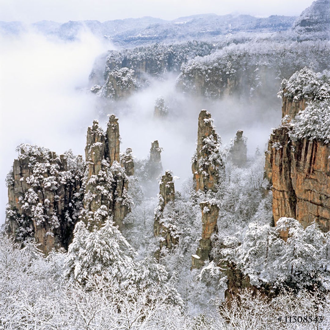 Nature Landscape Photography - China National Park in Hunan Province ...