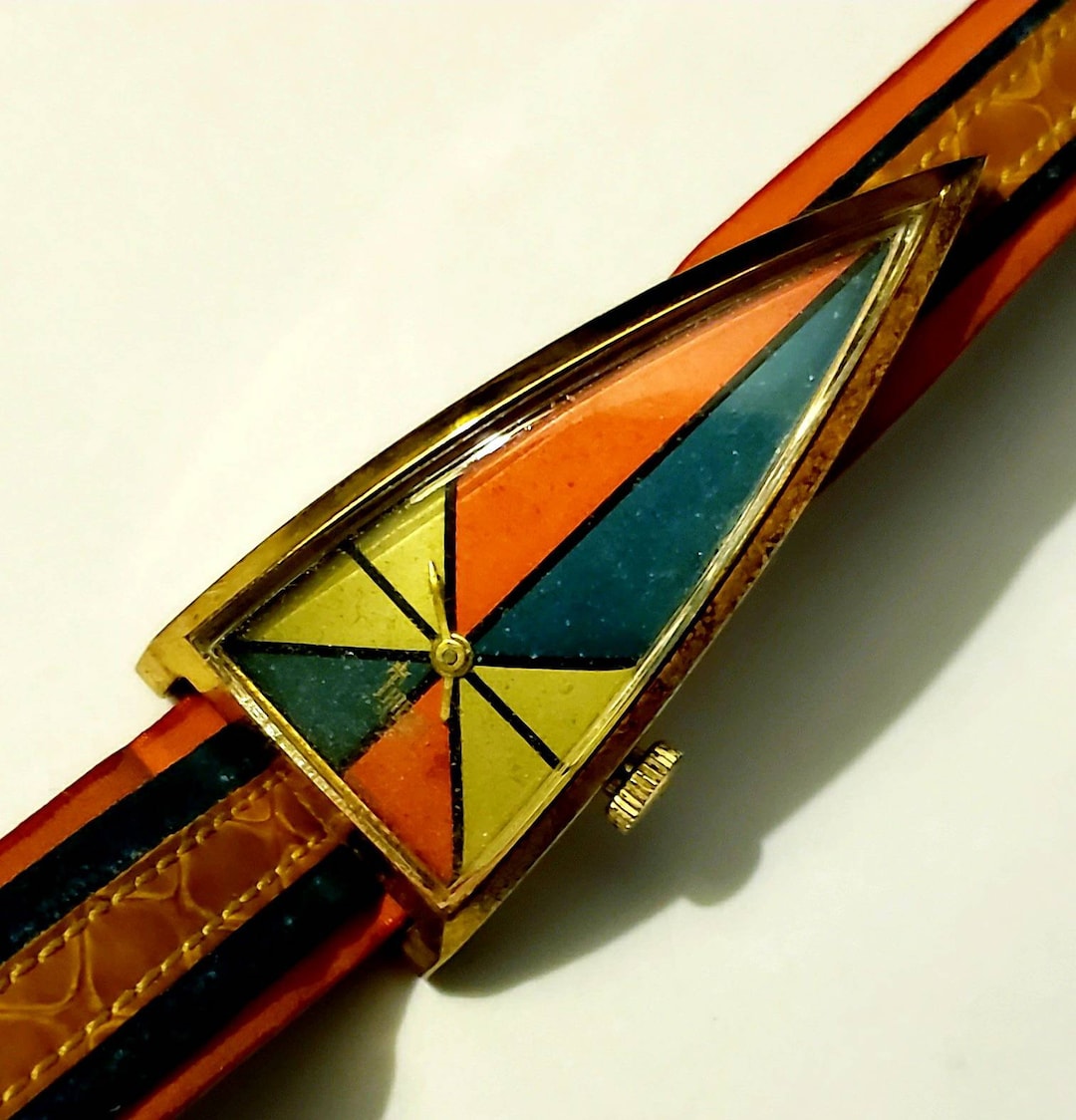 Trifari Watch | Swinging 60's Trifari Watch | Trifari Wristwatch - Etsy