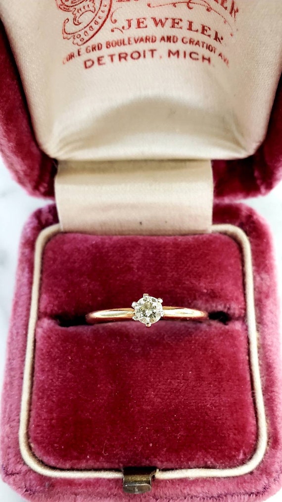 vintage diamond ring wedding - Gem