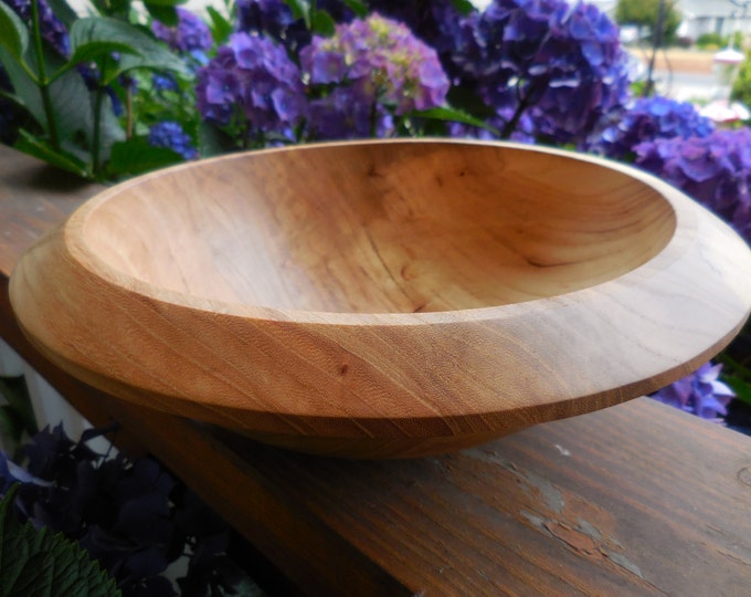Elm Wood Bowl 10 Inch - Etsy