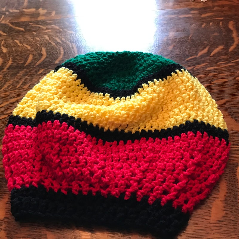 Crochet Bob Marley Hat - Etsy