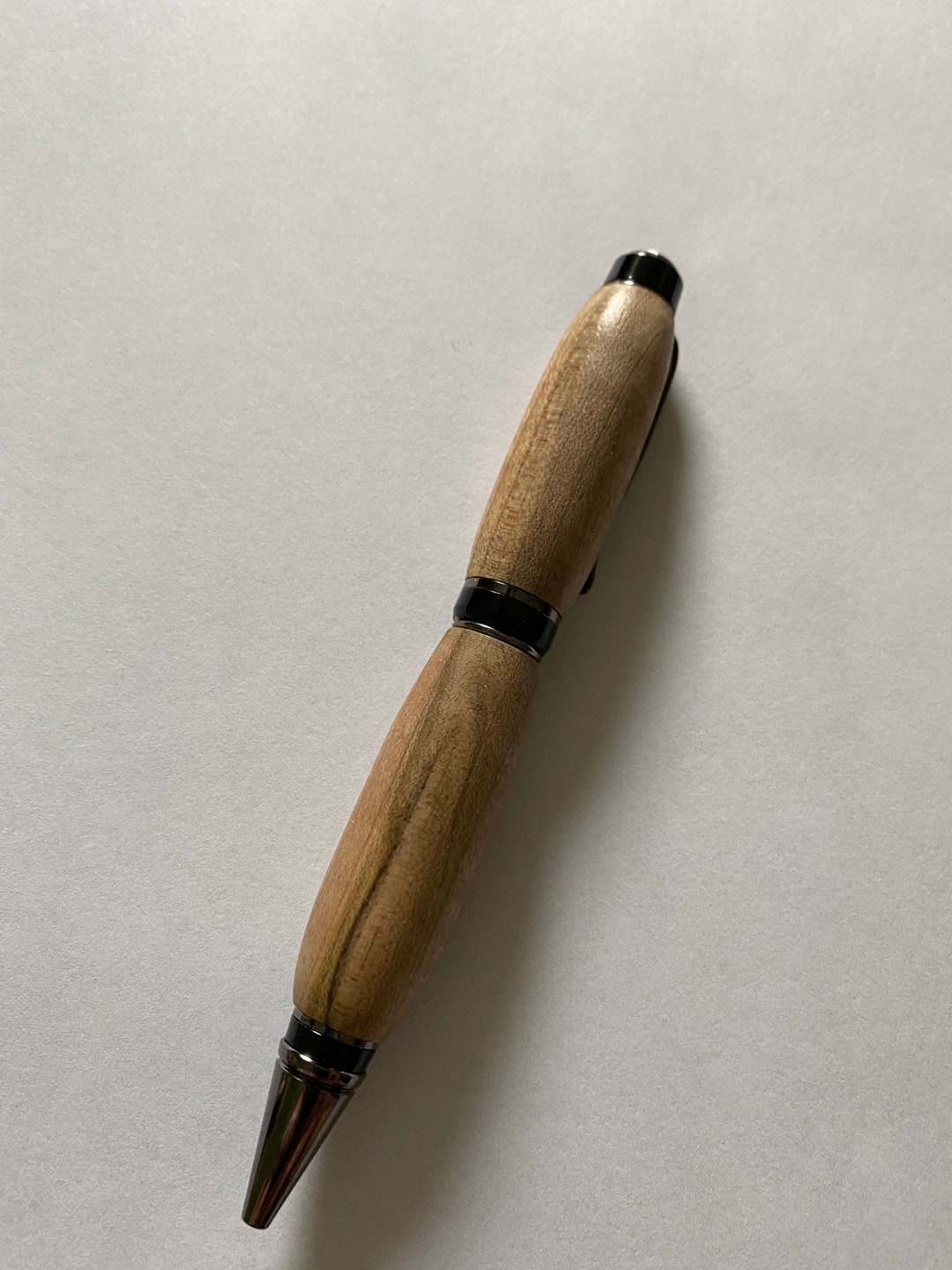 Custom Hand Turned Wood Pen "big Ben" - Etsy