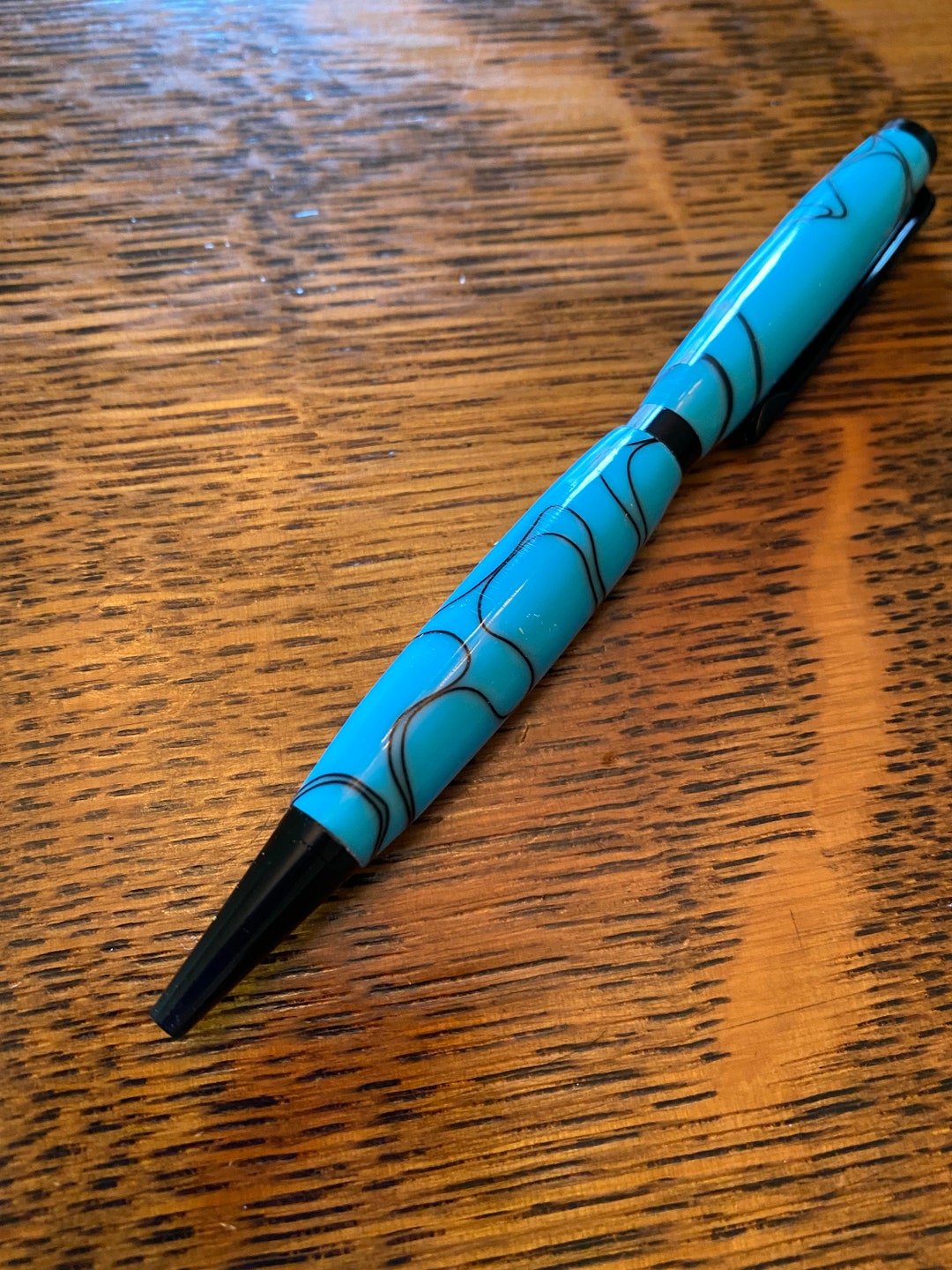 Custom Hand Turned Acrylic Pen - Etsy