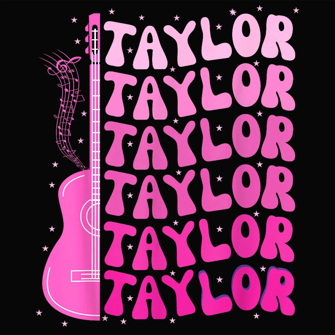 Swiftie Girl Retro Png, First Name Png, Groovy Eras Tour Png, Birthday ...
