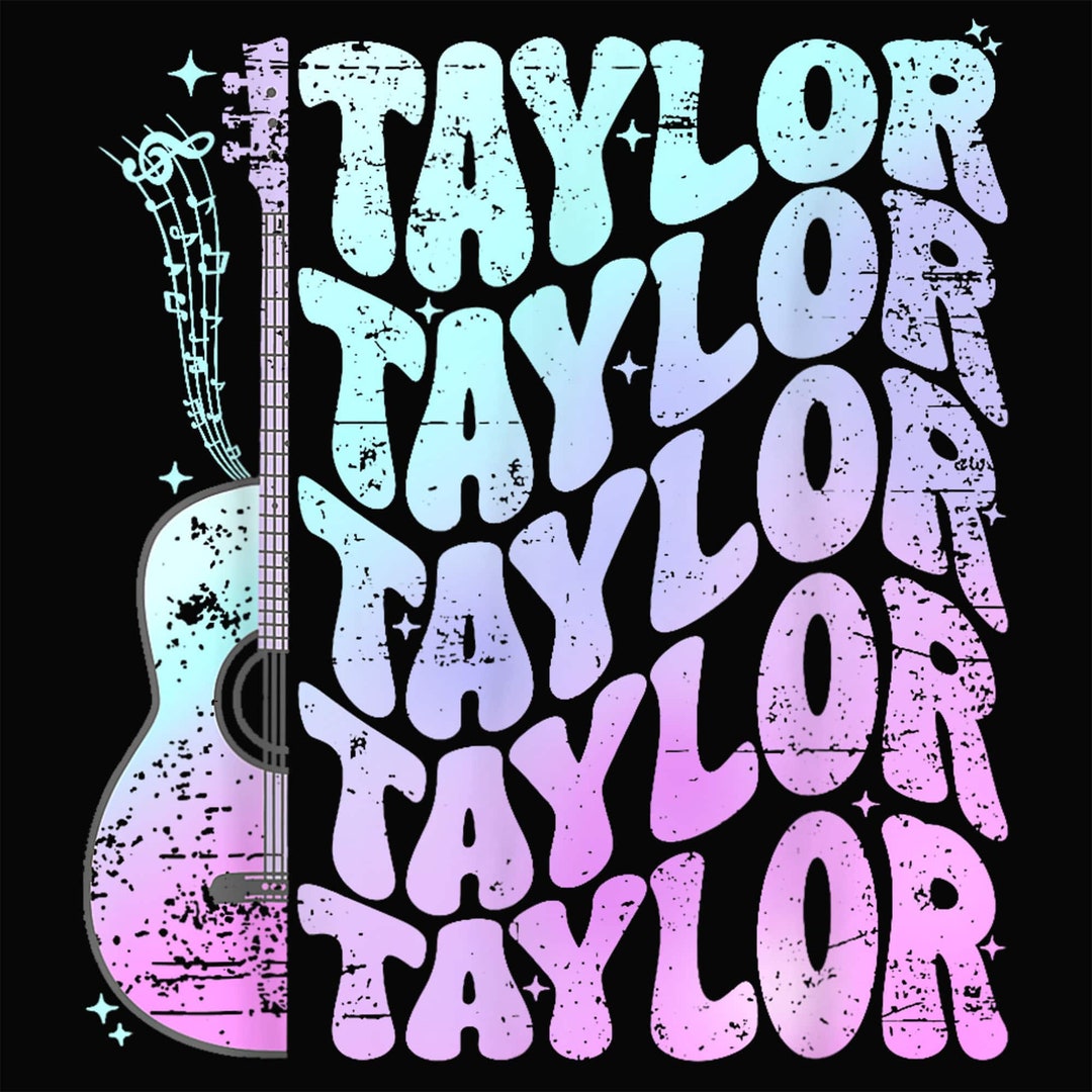 Swiftie Girl Retro Png, First Name Png, Groovy Eras Tour Png, Birthday ...