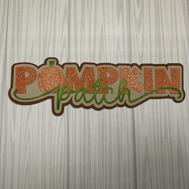 Pumpkin Patch Layout - Etsy