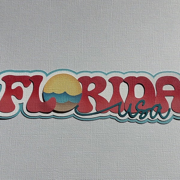 Beach Scrapbook Layouts - Etsy