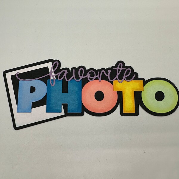 Scrapbook Paper Piecing - Etsy