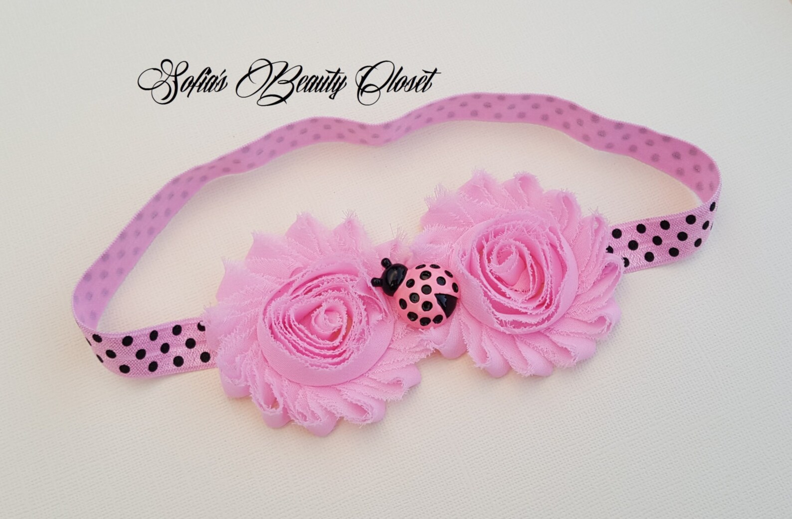 Lady Bug Headband. Pink Ladybug Headband. Ladybug Birthday. - Etsy